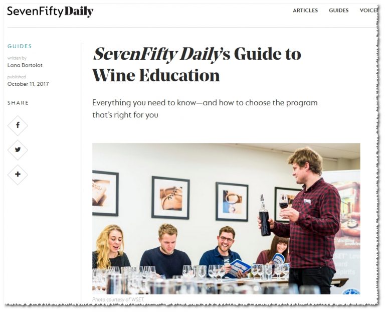 Certifiably Certifiable (Talking Wine Certifications For SevenFifty ...