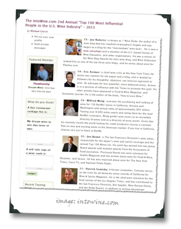 IntoWine.com’s Top 100 Most Influential People in the U.S. Wine ...